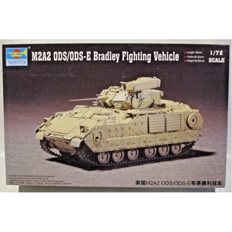 1/72 Trumpeter M2A2 ODS/ODS-E Bradley Vehicle 07297